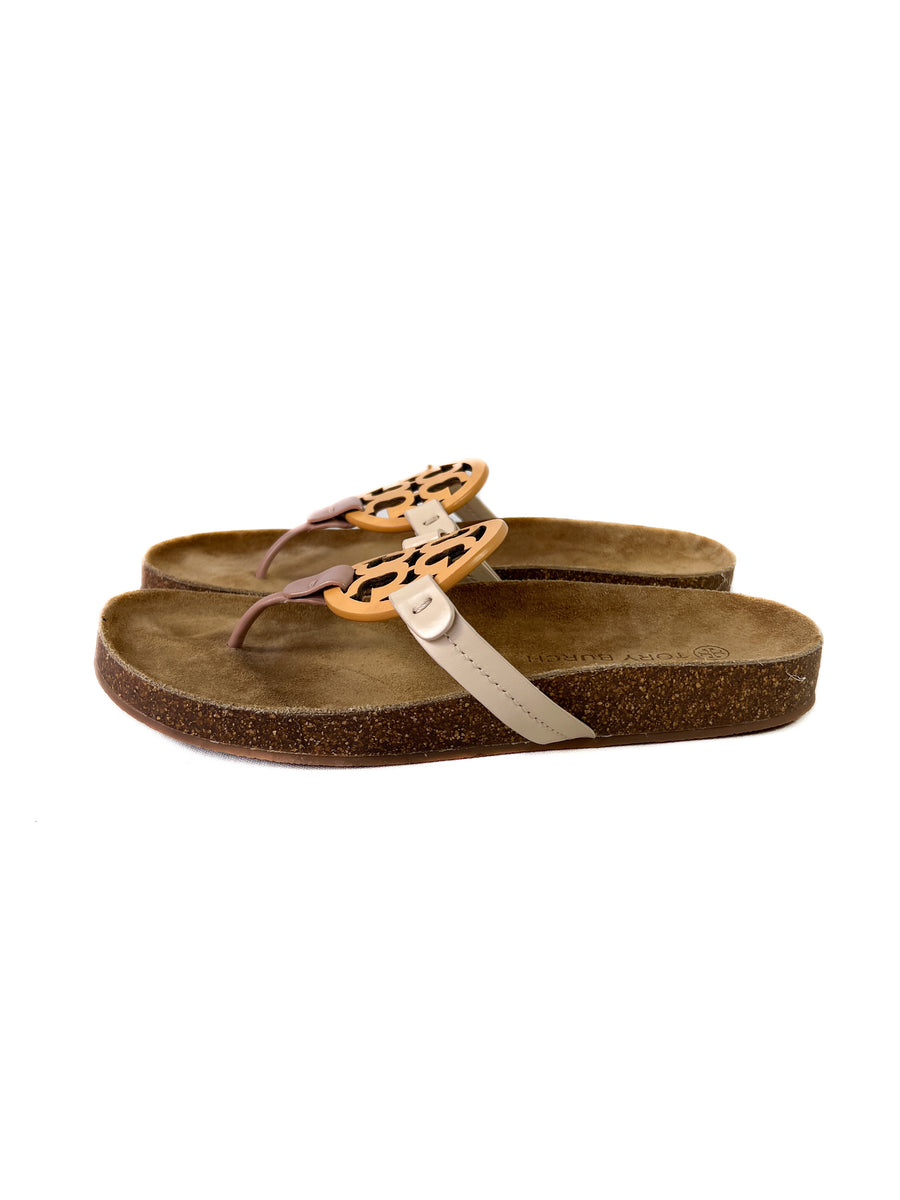 Tory Burch tri color cloud Miller sandals size 10 – My Girlfriend's ...